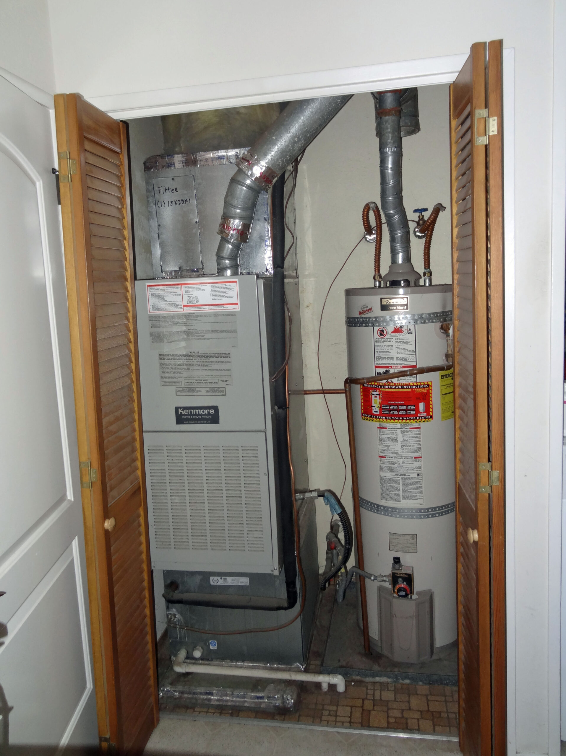 Goodbye Furnace & Water Heater - Hello Mudroom Closet – Welsh Design Studio