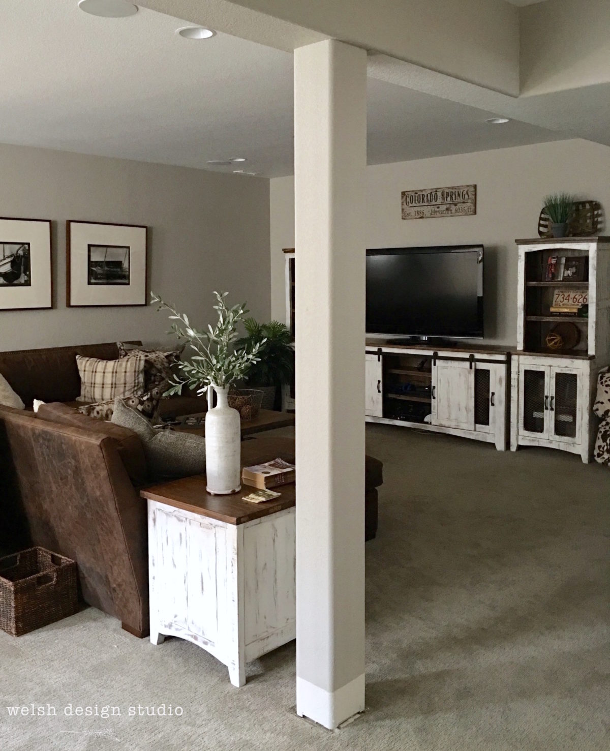 Wrapping Our Basement Column – Welsh Design Studio