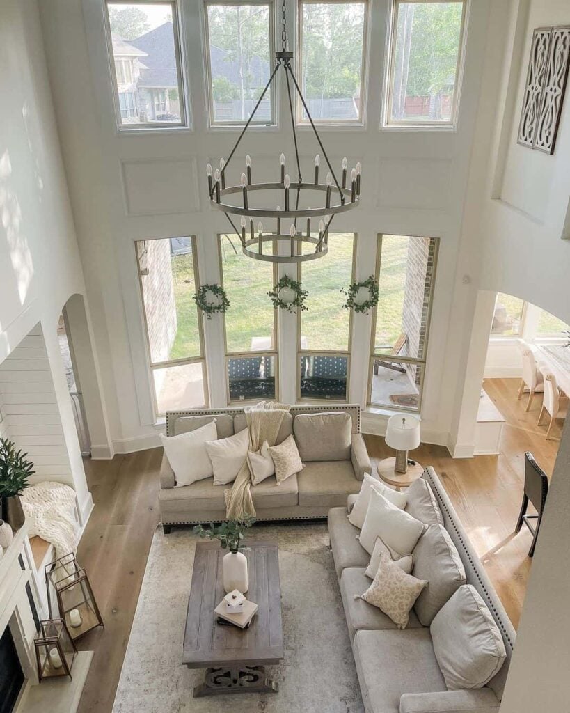 Tips for Decorating a Tall Wall in your Living Room – Welsh Design Studio