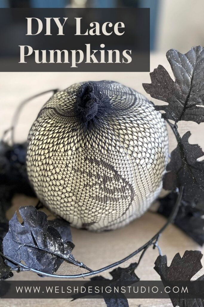 DIY Lace Pumpkins – Welsh Design Studio