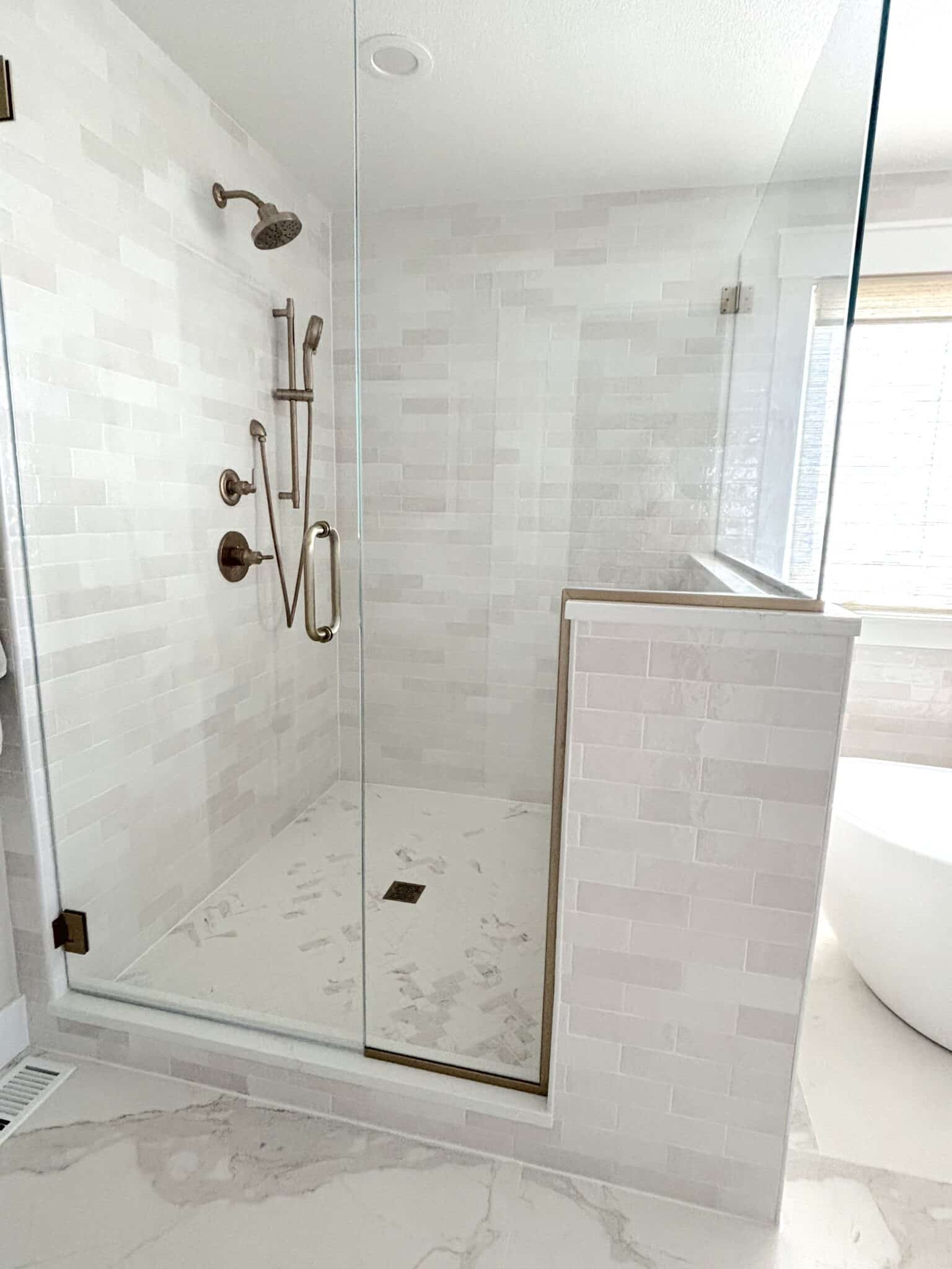 Primary Bathroom Before and After: Our Remodel Reveal – Welsh Design Studio