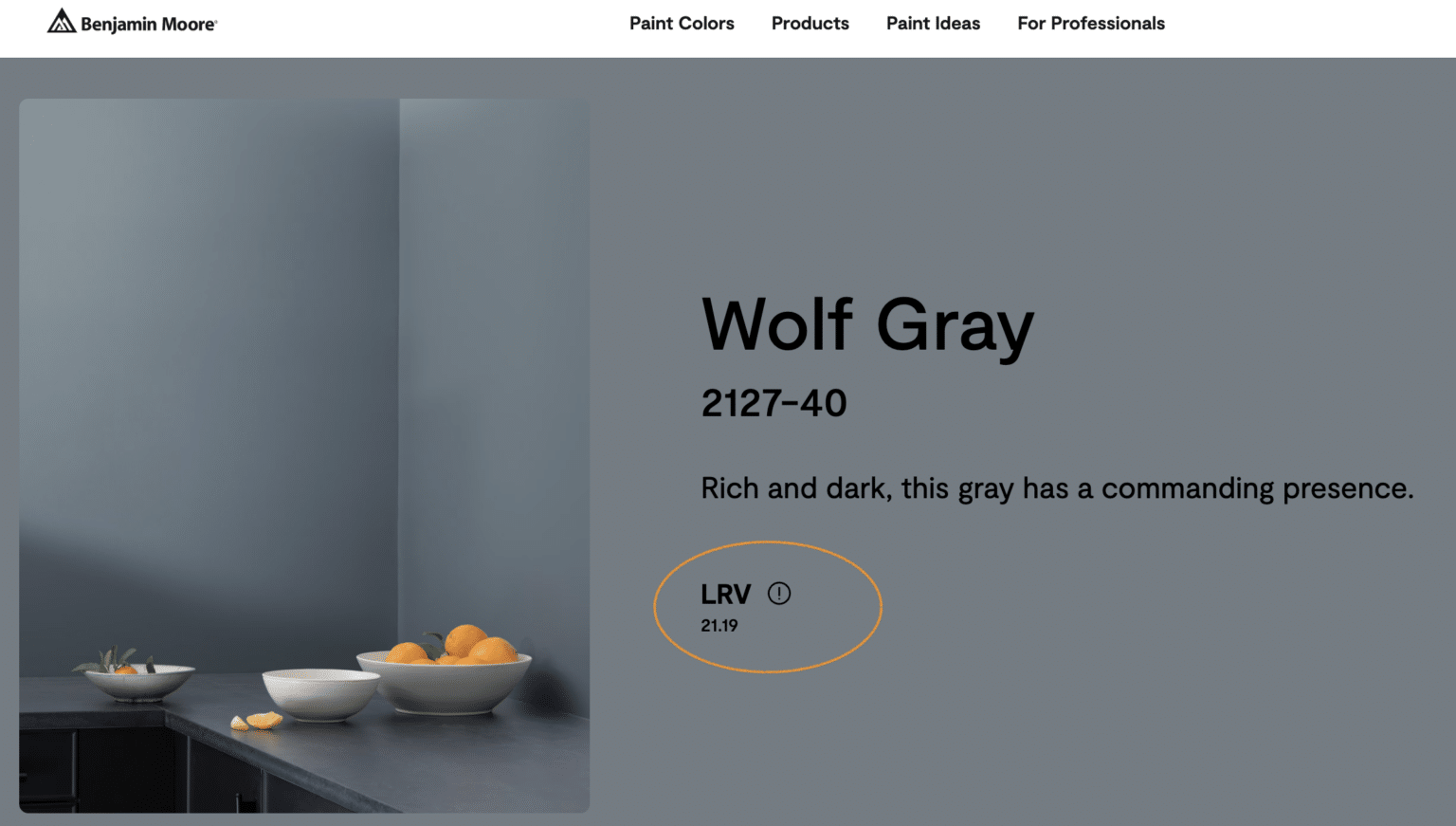 Light Reflectance Value (LRV) of Paint and Why it Matters – Welsh ...