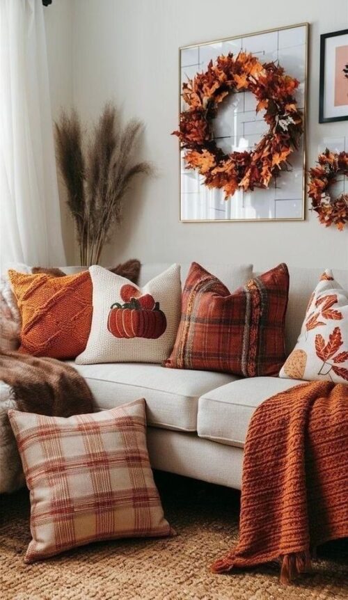 Simple Fall Living Room Decor Ideas for a Cozy Home – Welsh Design Studio