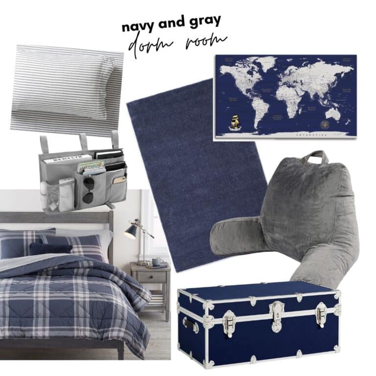 Dorm Room Decorating Ideas for Guys + FREE Checklist – Welsh Design Studio