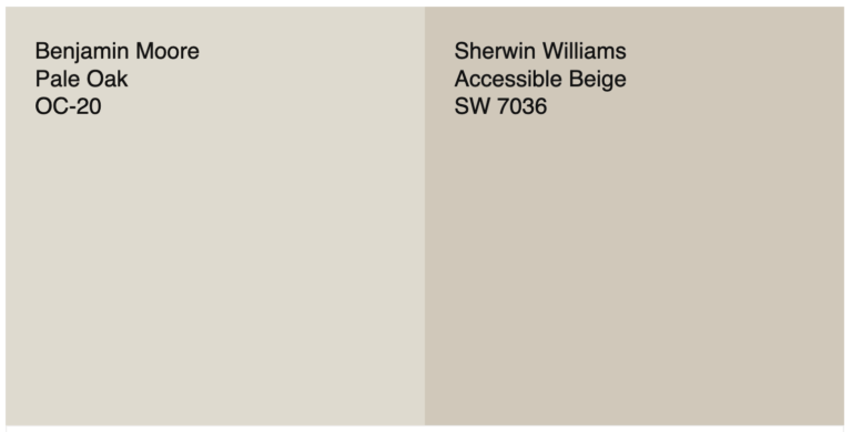 Benjamin Moore Pale Oak (OC-20): A Soft, Warm Neutral Designers Love ...