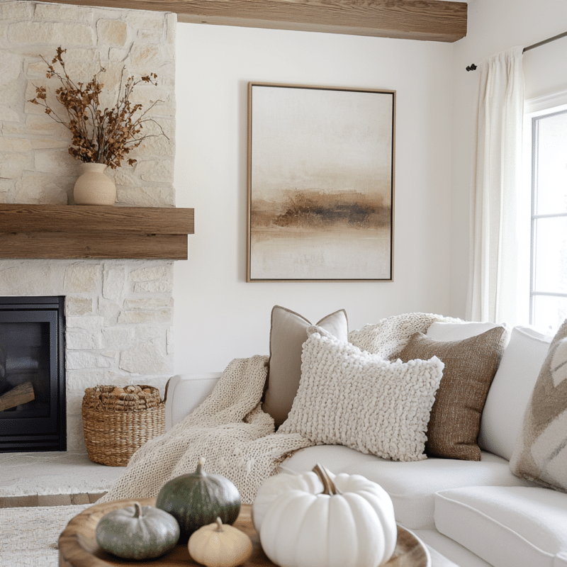 Simple Fall Living Room Decor Ideas for a Cozy Home – Welsh Design Studio